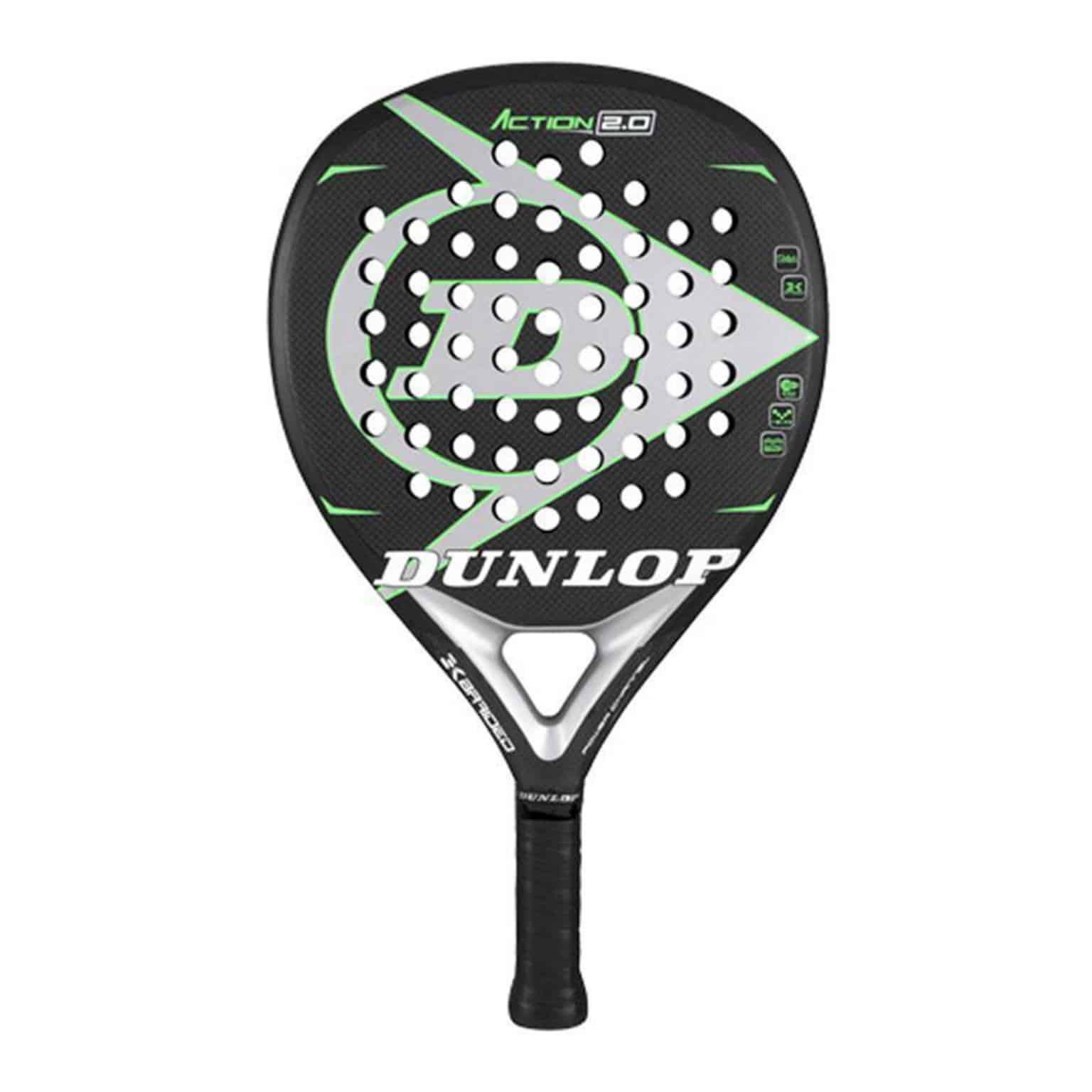 Dunlop Padel bat Action Silver G1 | Perfekt til motionisten Dunlop Padel bat Action Silver G1 | Perfekt til motionisten